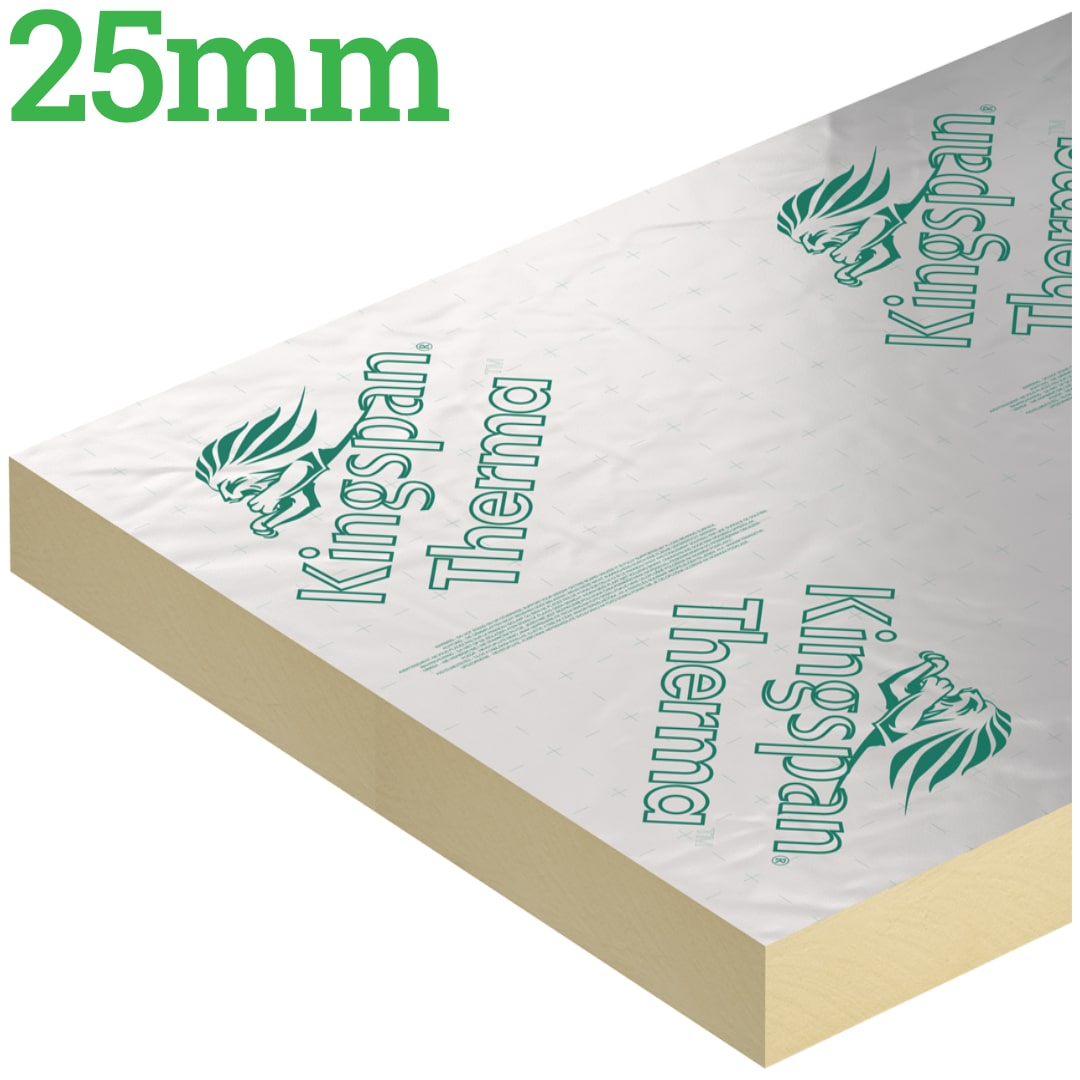 25mm Kingspan Thermafloor TF70 PIR Floor Insulation Board - Insulation ...