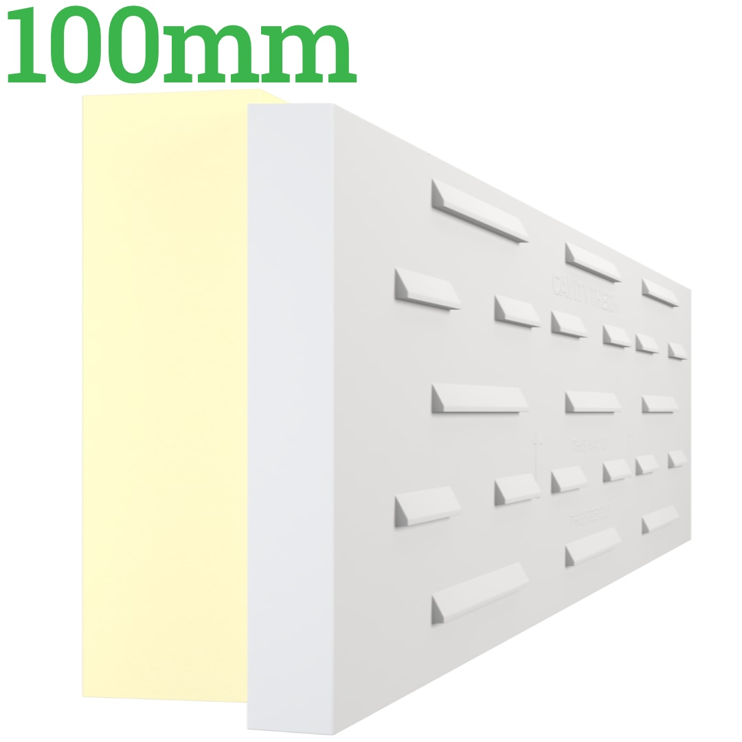 100mm Unilin CavityTherm CT/PIR Full Fill Cavity Insulation ...