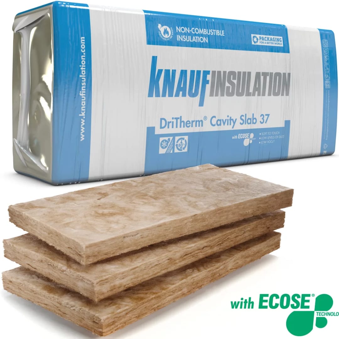 150mm Knauf DriTherm 37 Cavity Insulation Slab - Insulation Store Online